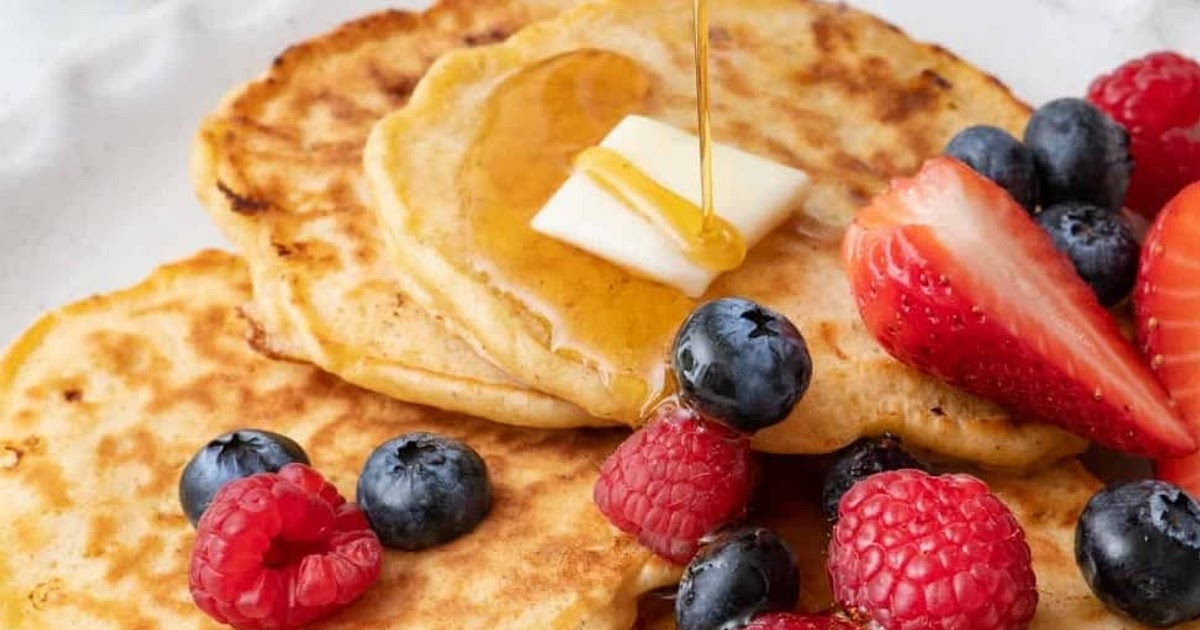 Flippin Fabulous Cottage Cheese Pancakes Recipe | Samsung Food App