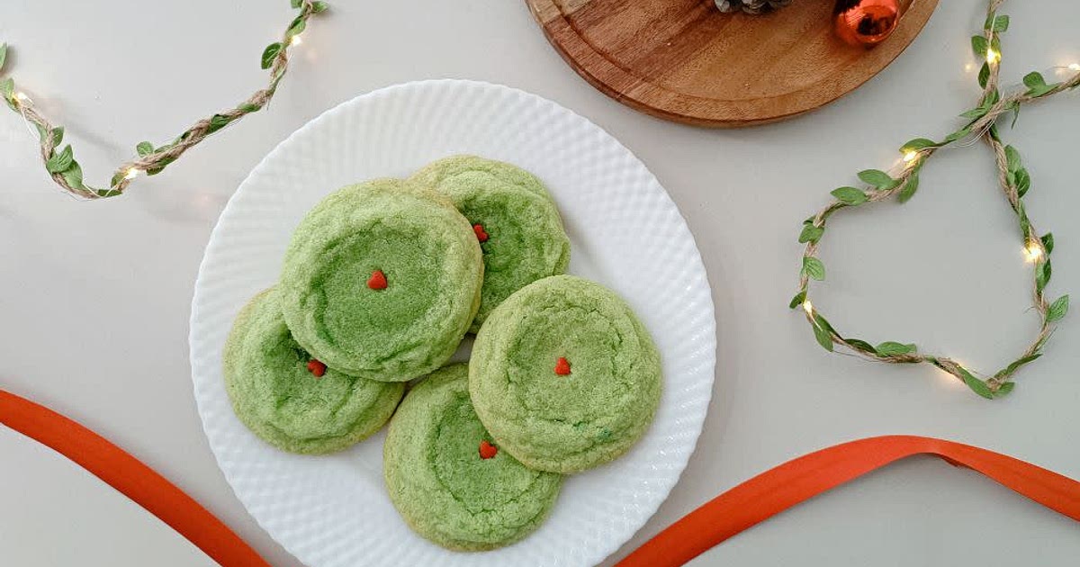 Grinch Cookies! Recipe | Samsung Food App