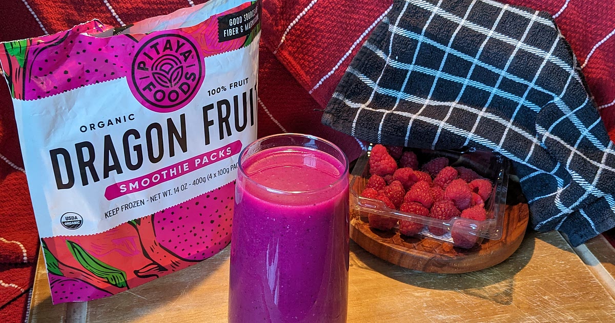 Fuchsia Dragon Fruit Smoothie Recipe | Samsung Food App
