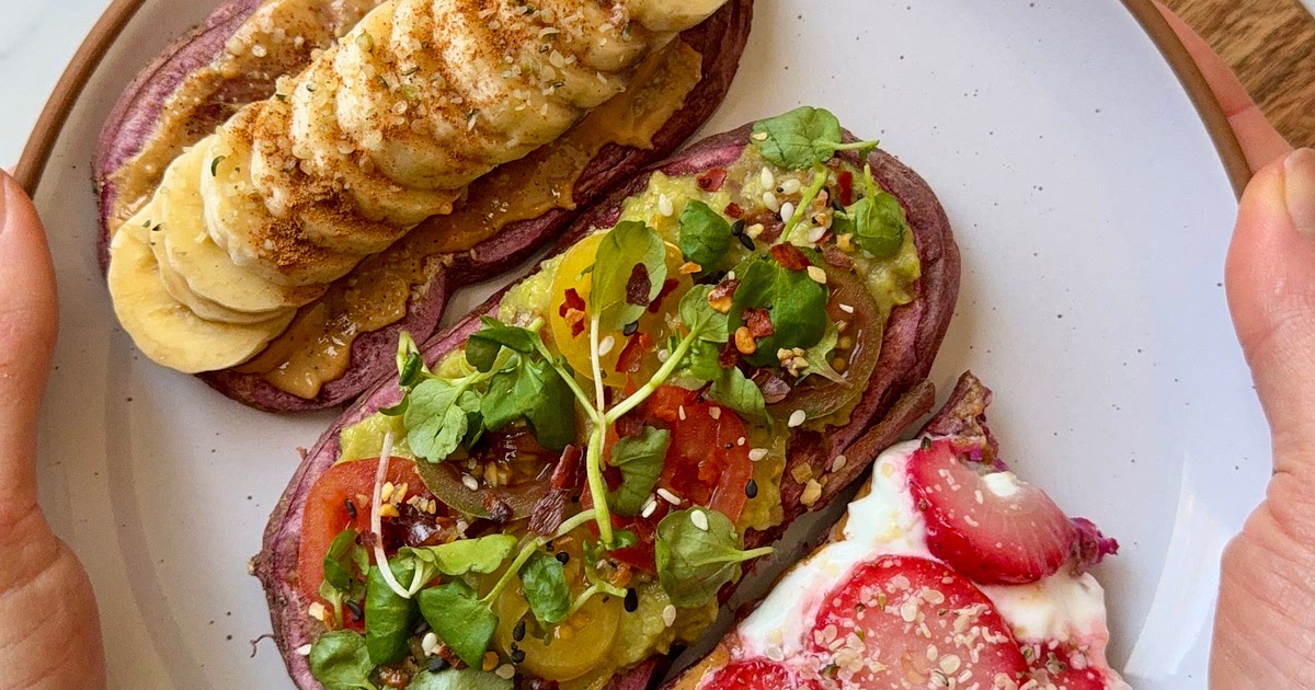 Sweet Potato Toasties Recipe | Samsung Food App