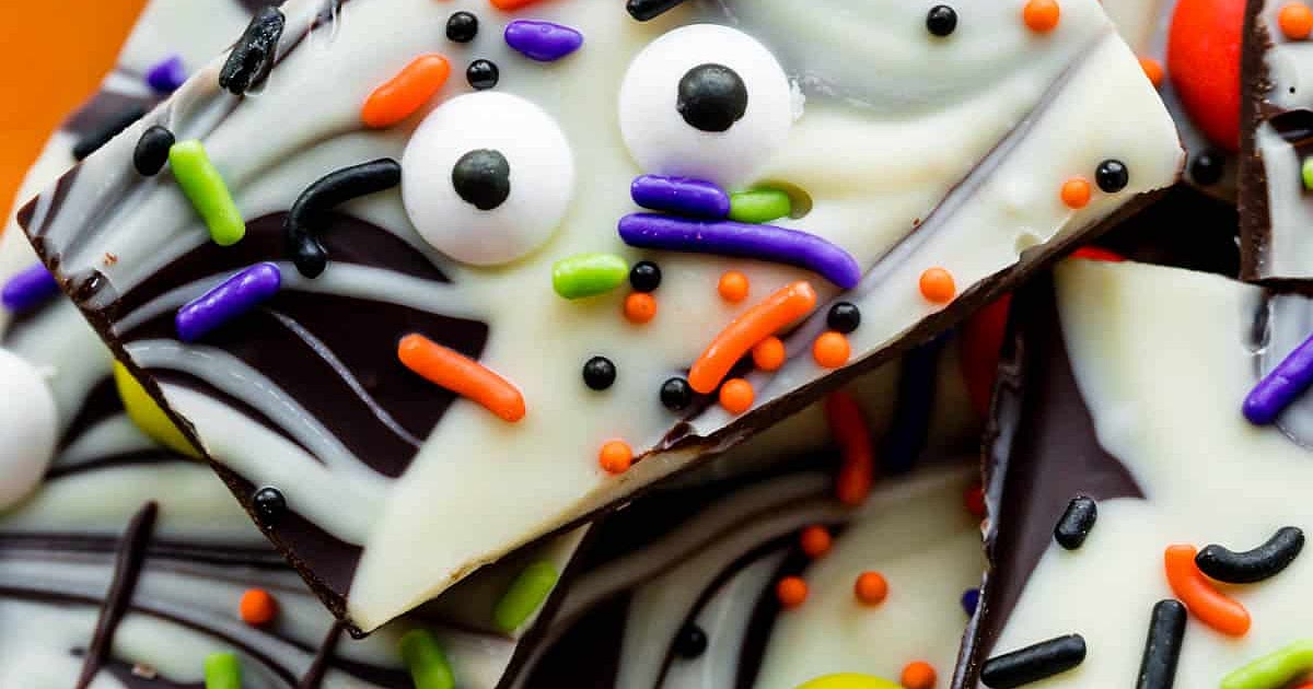 Boo Bark - Halloween Chocolate Bark Recipe | Samsung Food App