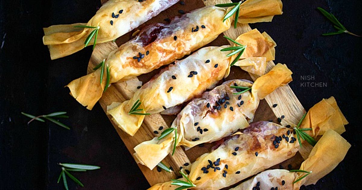 Cranberry and Brie Filo Crackers | Video Recipe | Samsung Food App