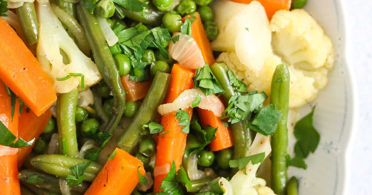 Buttered Vegetables Recipe | Samsung Food App