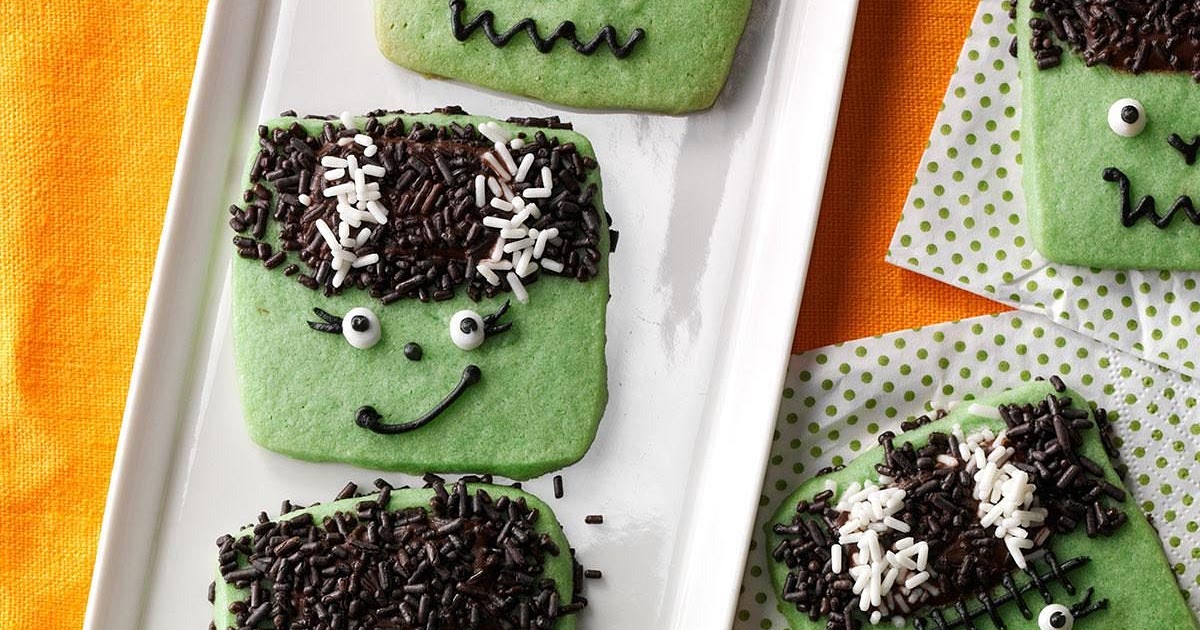Freaky Frankenstein Cookies Recipe | Samsung Food App
