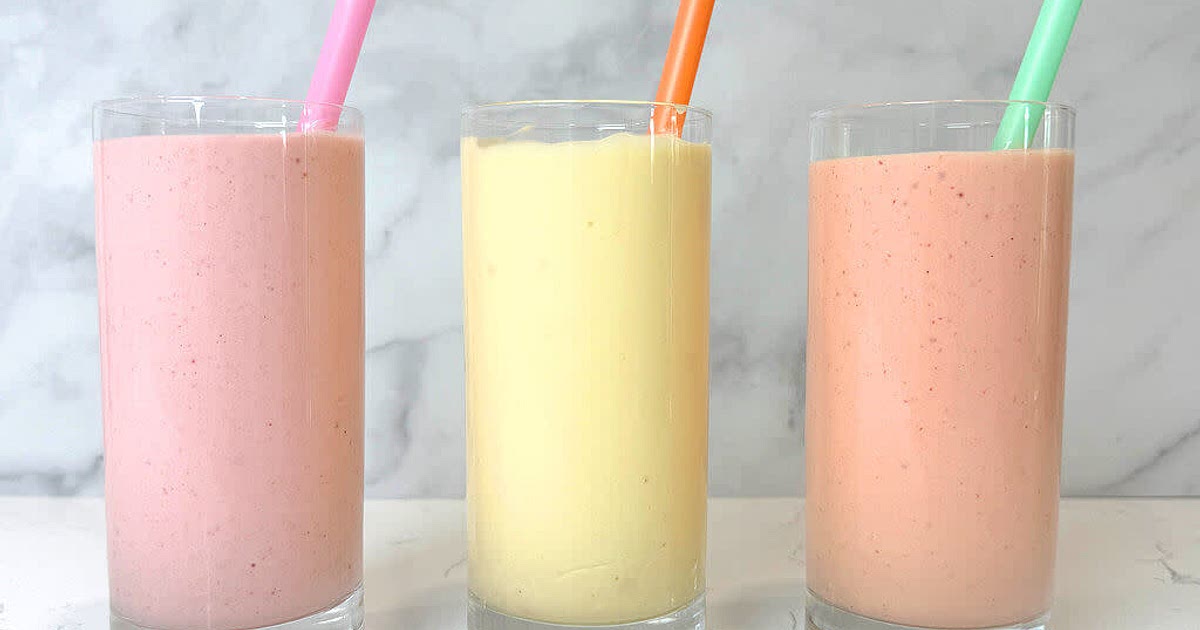 4-Ingredient High Protein Smoothies Recipe | Samsung Food App