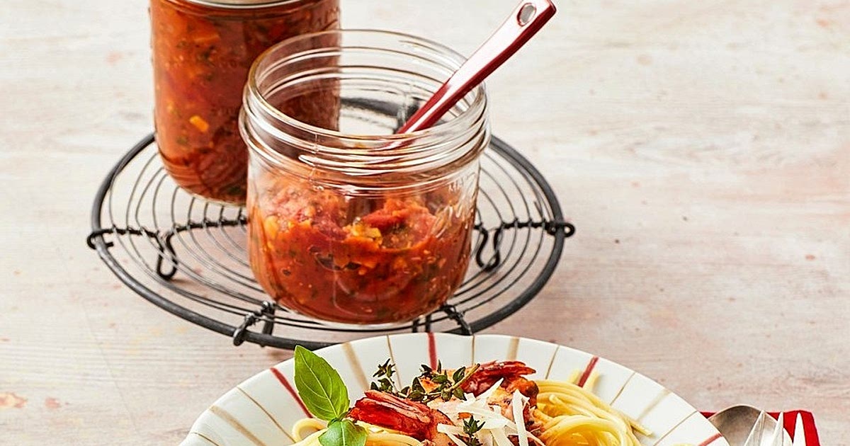 Pasta-Sauce auf Vorrat eingemacht Recipe | Samsung Food App