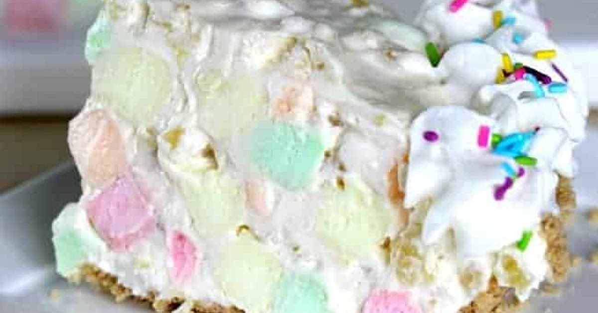 No Bake Rainbow Pie Recipe | Samsung Food App