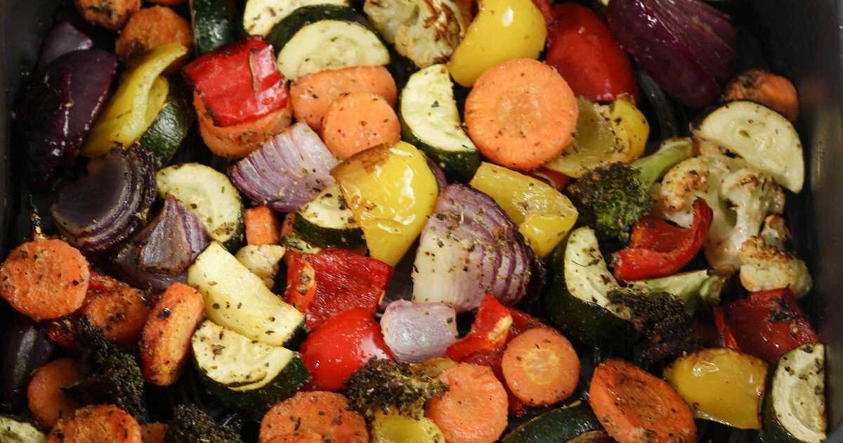 Air Fryer Roasted Veggies (Easy Recipe) | Samsung Food App