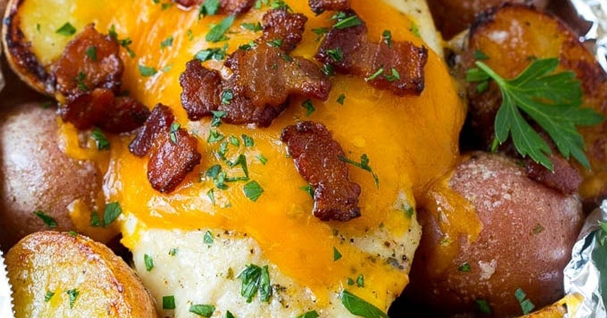 Bacon Ranch Chicken Foil Packets Recipe | Samsung Food App