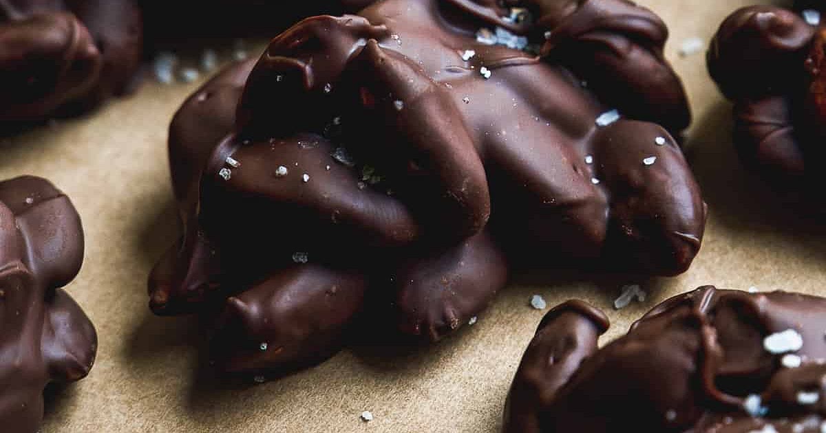 Dark Chocolate Sea Salt Almond Clusters Recipe | Samsung Food App