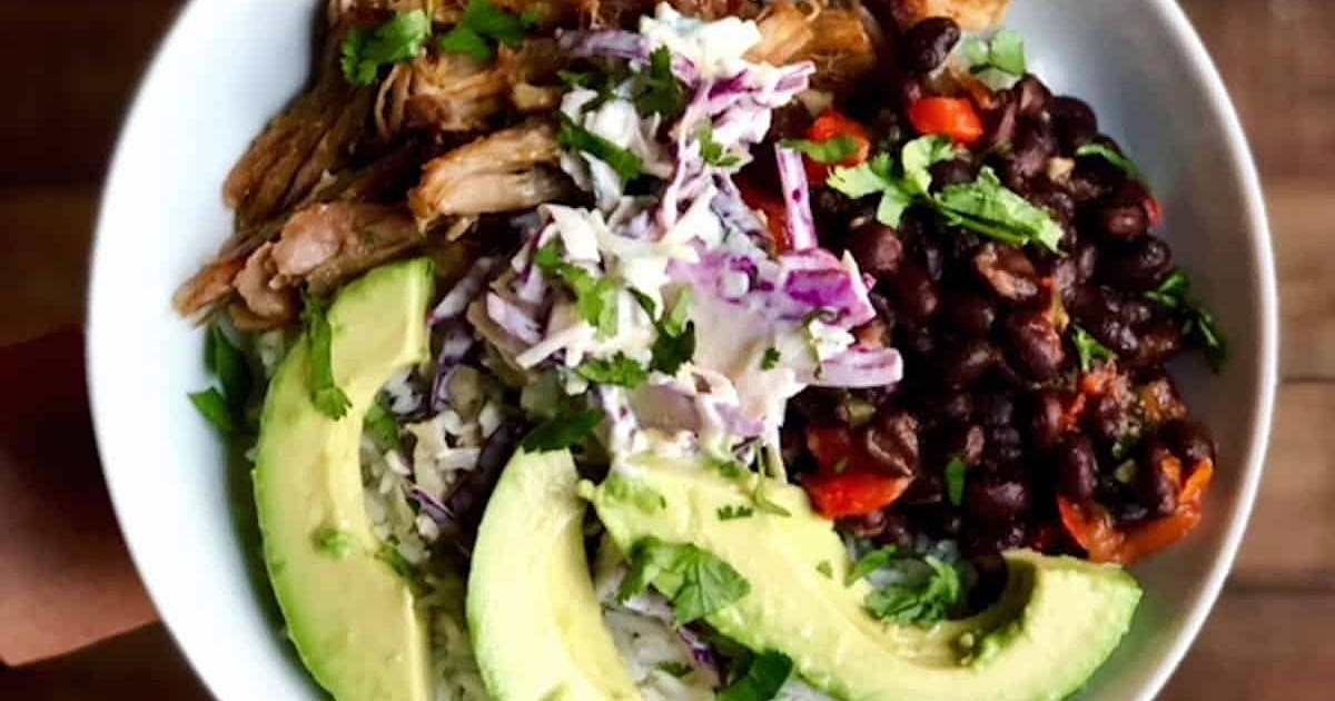 Pulled Pork Bowl (Pulled Pork And Sides) Recipe | Samsung Food App