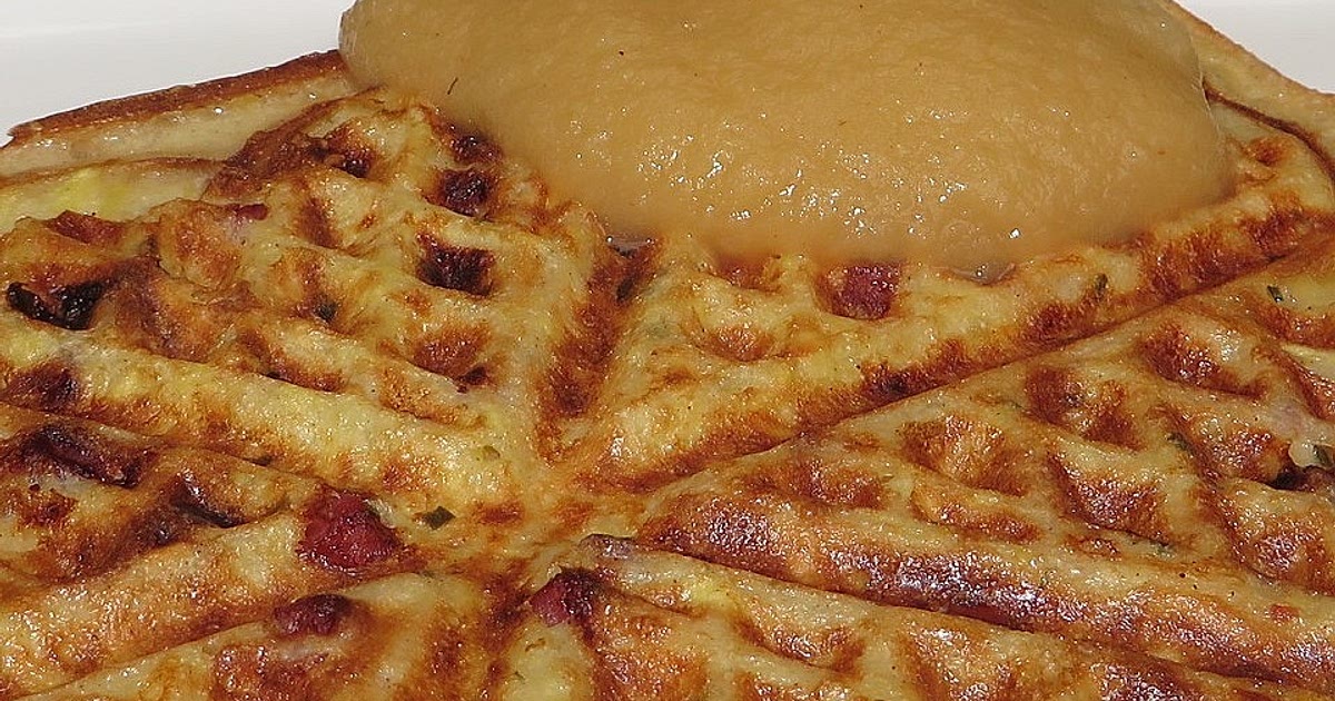 Herzhafte Kartoffelwaffeln mit Lauch und Dörrfleisch Recipe | Samsung ...