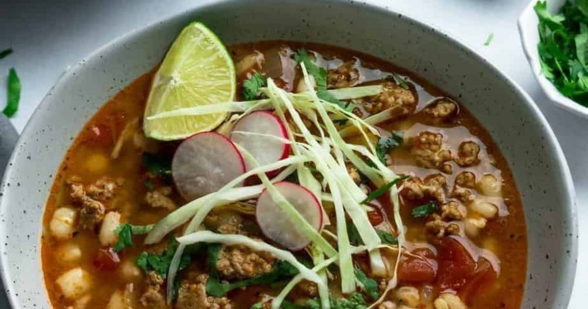 Super easy instant pot pork posole (pozole)) Recipe | Samsung Food App