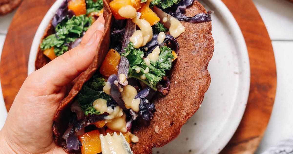 Savory Teff Crepes with Miso Squash Filling Recipe | Samsung Food App