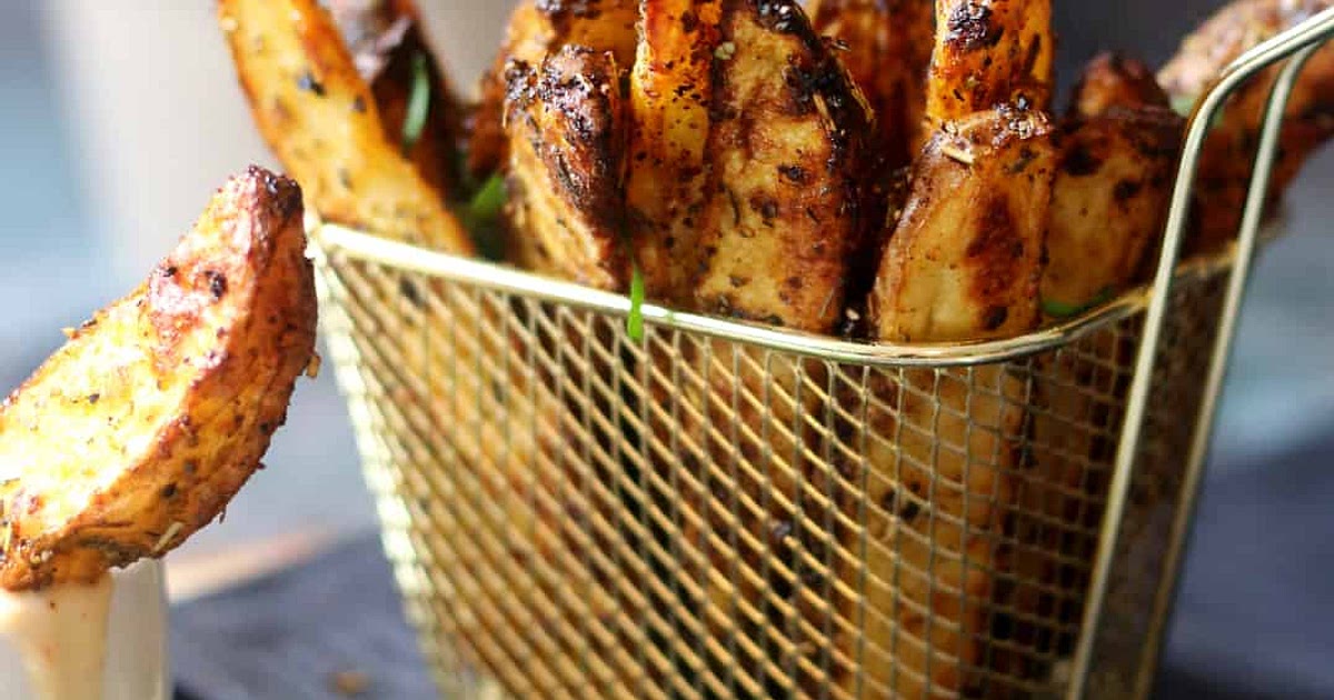 Greek Style Potato Wedges Recipe | Samsung Food App