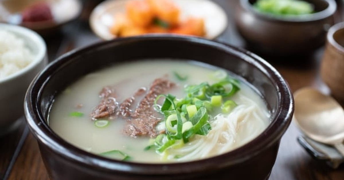 Seolleongtang (Ox bone soup) Recipe | Samsung Food App