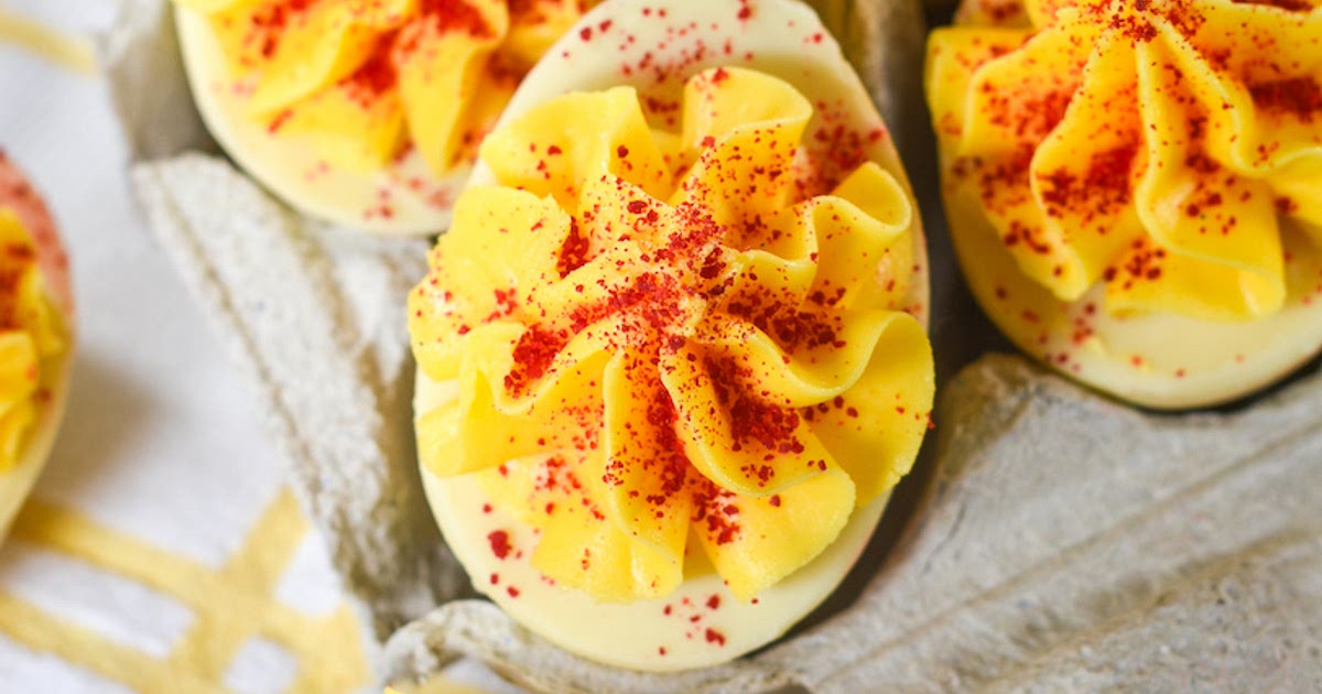 White Chocolate Deviled Eggs Recipe | Samsung Food App