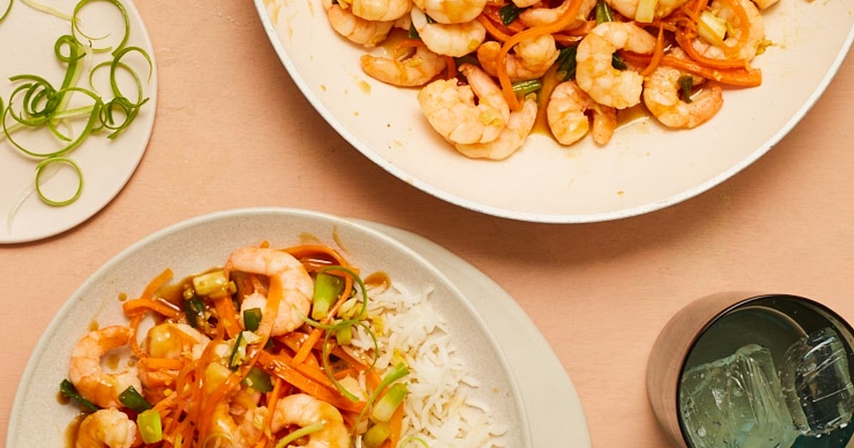 Sticky Prawns with Ginger | Slimming & Weight Watchers Friendly Recipe ...