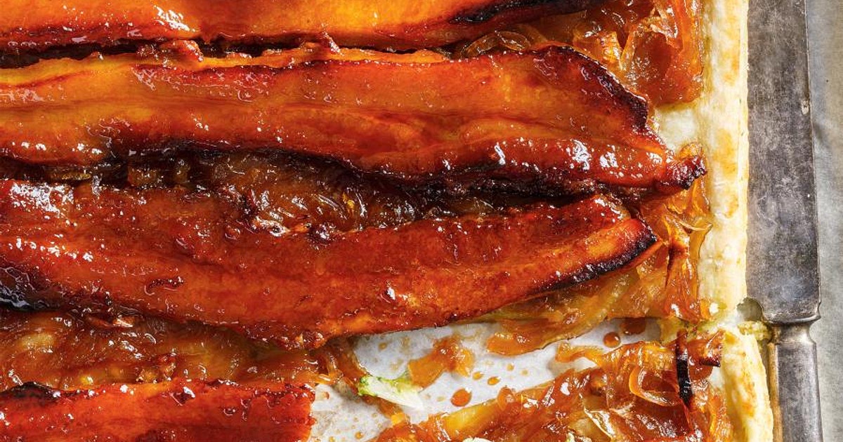 Maple-Glazed Pork Belly Tart Recipe | Samsung Food App