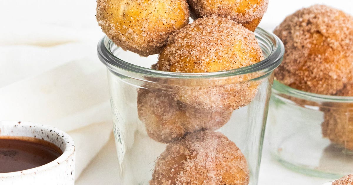 Homemade Air Fryer Doughnut Holes Recipe | Samsung Food App