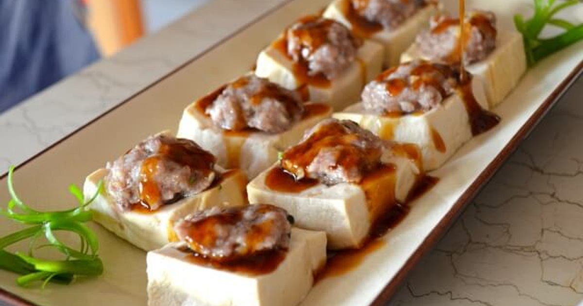 Hakka Style Chinese Stuffed Tofu Recipe | Samsung Food App