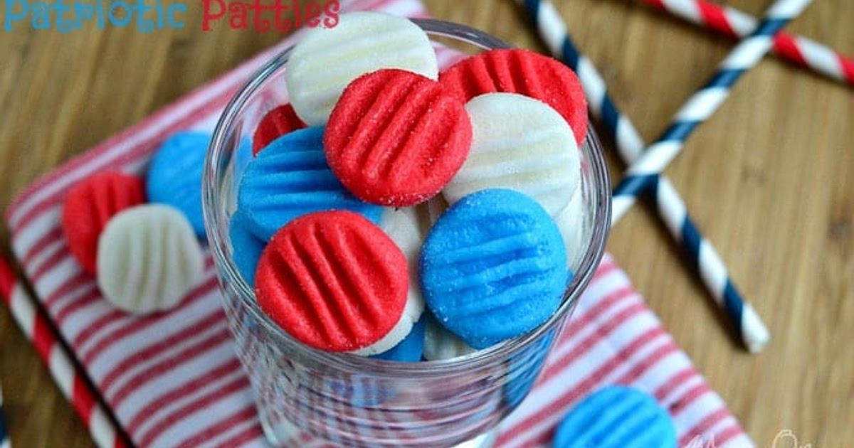 Red, White and Blue Patriotic Peppermint Patties Recipe | Samsung Food App