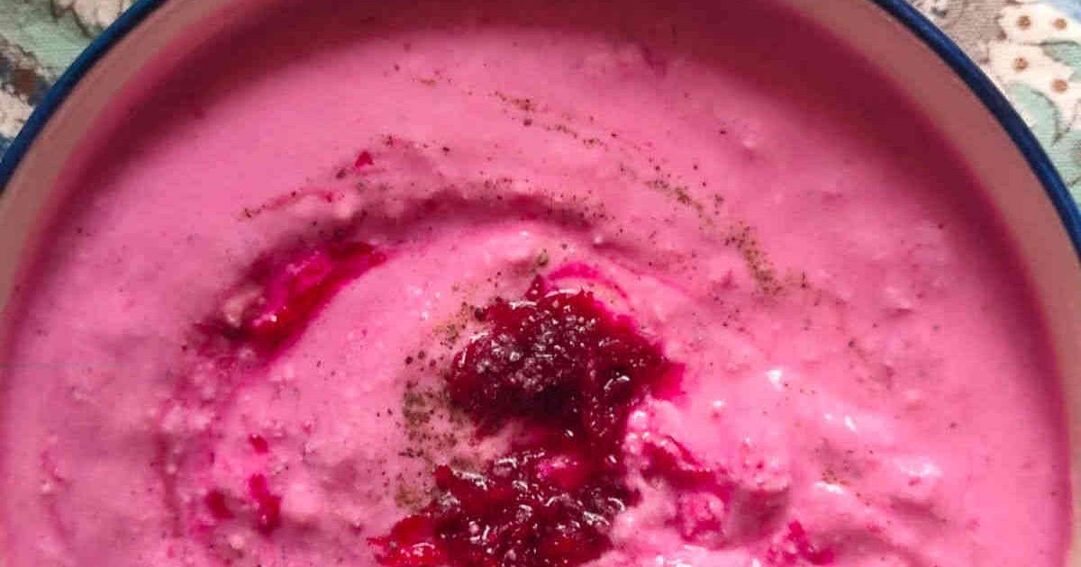 Beetroot Raita Recipe {Indian Yogurt Beet Dip} | Samsung Food App