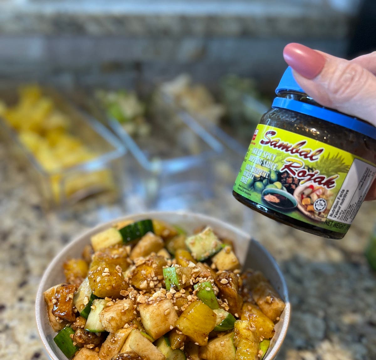 Asian salad - Rojak Recipe | Samsung Food App