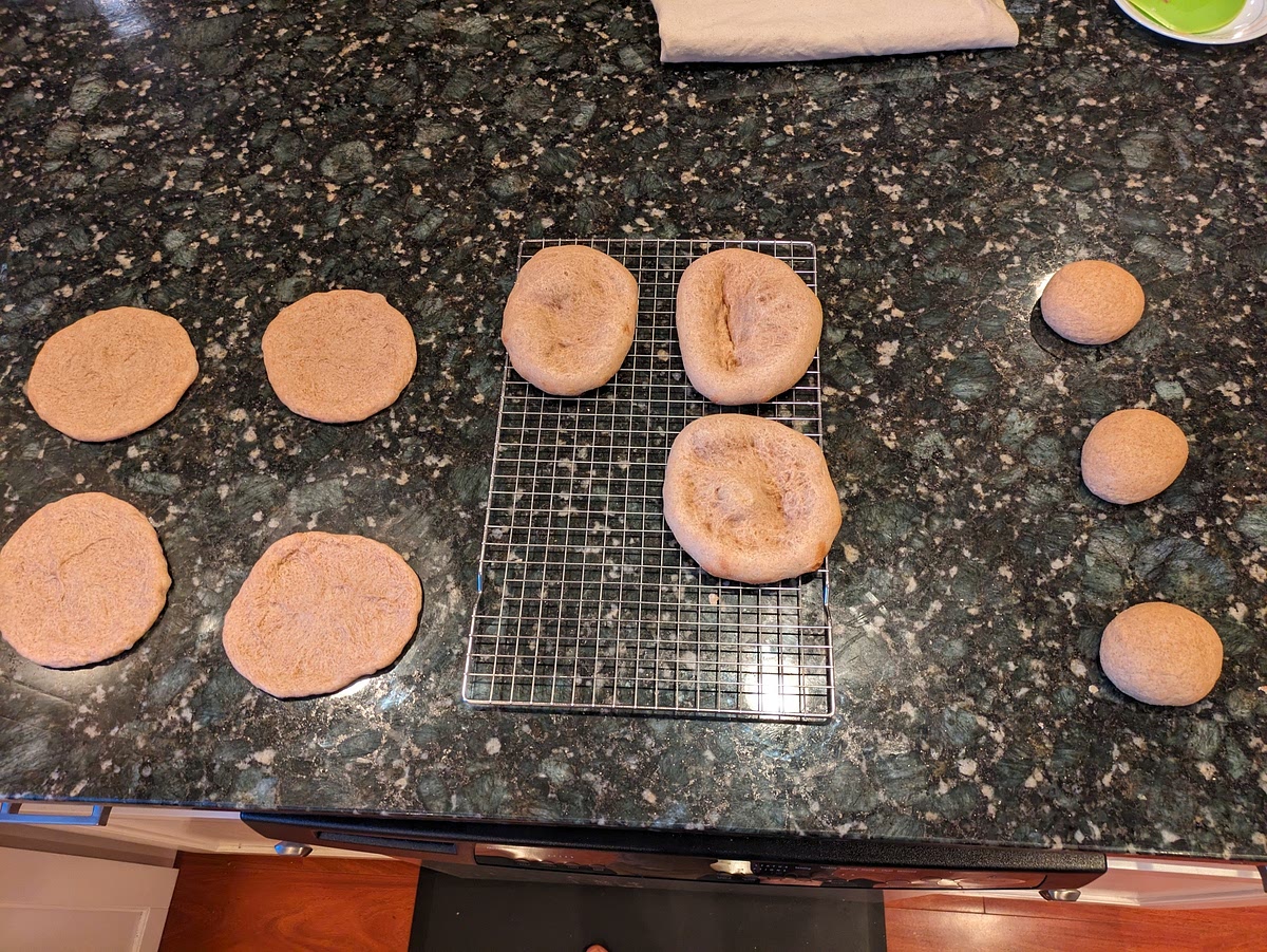 Whole Wheat Pita Bread Recipe | Samsung Food App